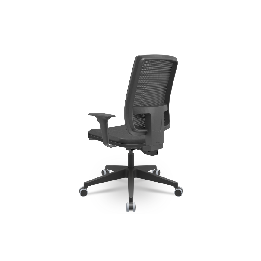 Cadeira Giratória Modelo Presidente Brizza Tela Back System - Base ...